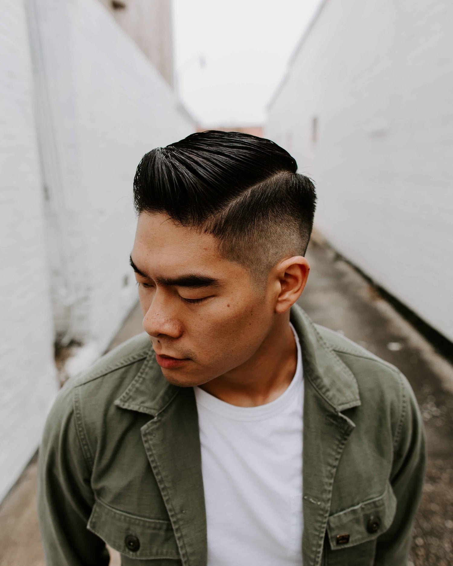 The Classic Side Part - A Timeless Look – MAILROOM